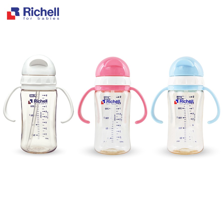 BÌNH ỐNG HÚT PPSU RICHELL (DUNG TÍCH 260ML) | Shopee Việt Nam