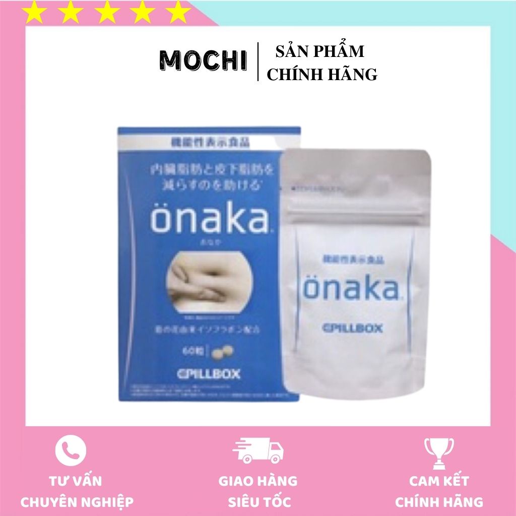 Viên Uống Giảm Mỡ Bụng Onaka - 60 viên Nhật Bản | Shopee Việt Nam