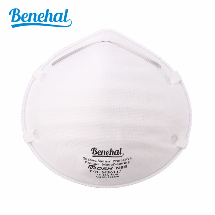 Khẩu Trang tiêu chuẩn N95 Benehal MS6115 lọc hơn 95% bụi mịn PM2.5 vi khuẩn dịch bệnh | Shopee ...