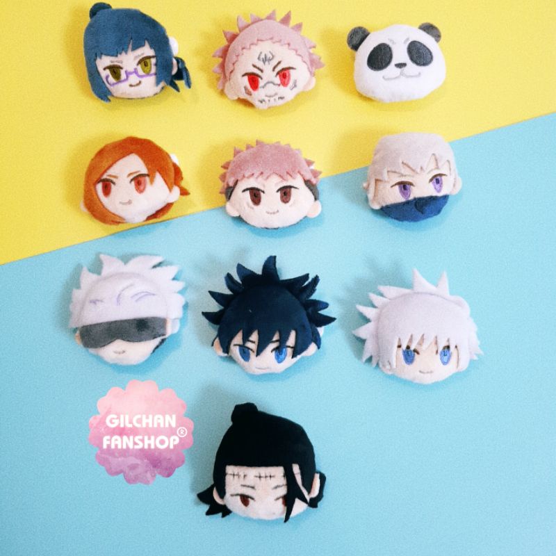 [JJK] Plushie Jujutsu Kaisen có ghim huy hiệu chính hãng BANDAI Nhật ...