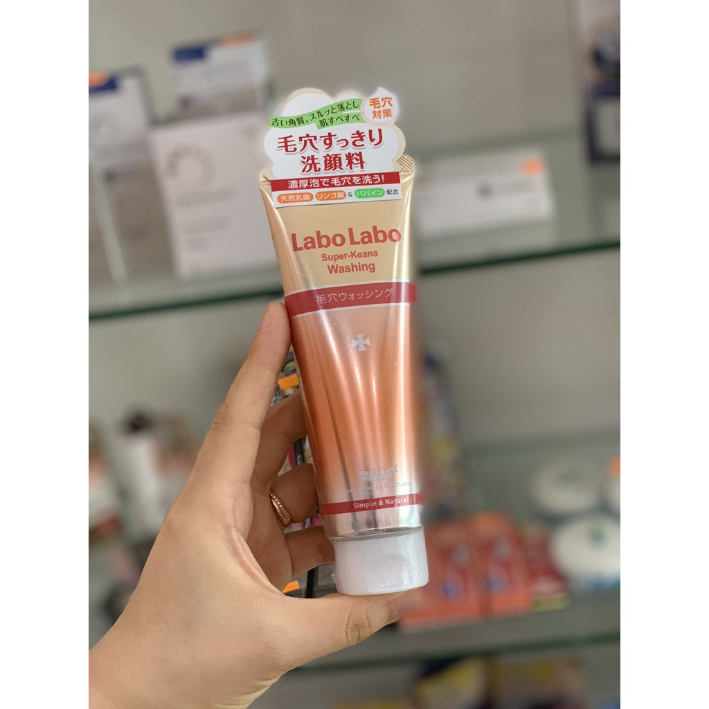 Sữa rửa mặt se khít lcl labolabo 120g Nhật Bản | Shopee Việt Nam