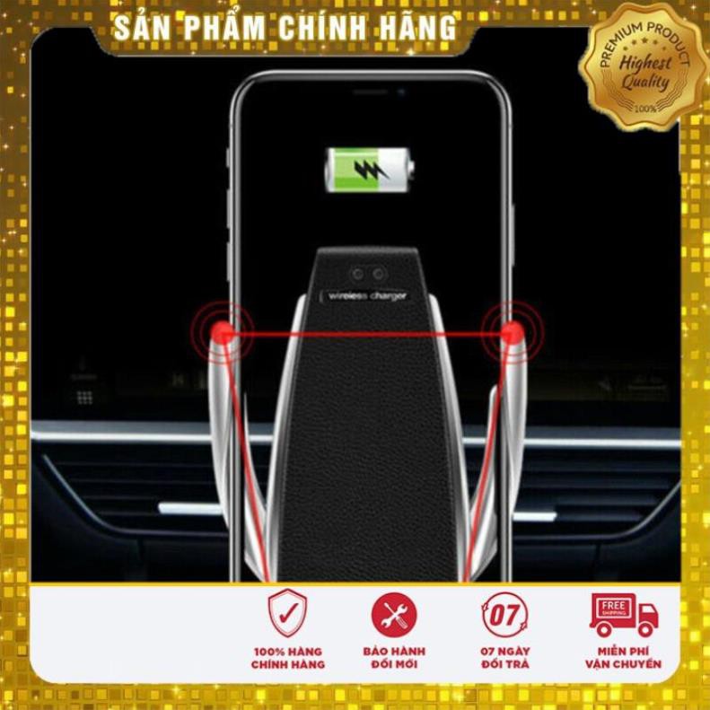 Giá đỡ kiêm Sạc nhanh 10W không dây thông minh trên xe hơi ô tô hiệu ...