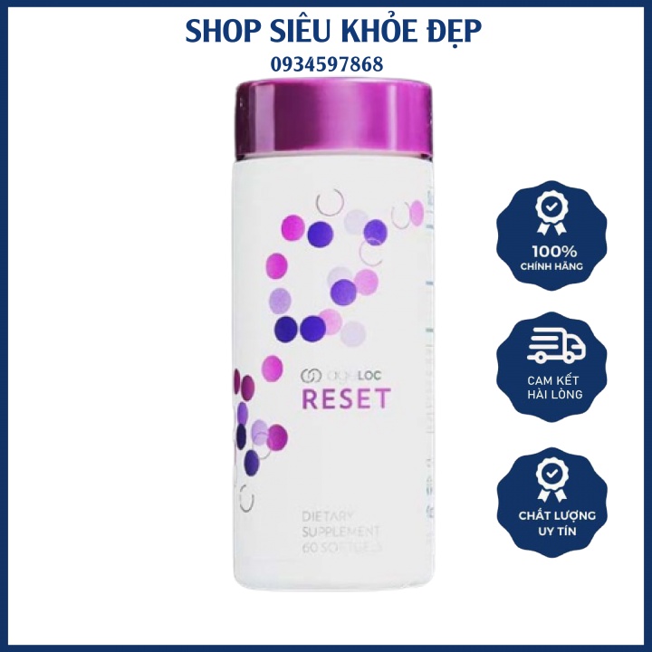 [date 2024] Thực Phẩm Bảo Vệ Sức Khỏe Nuskin AgeLOC Reset 60 viên ...