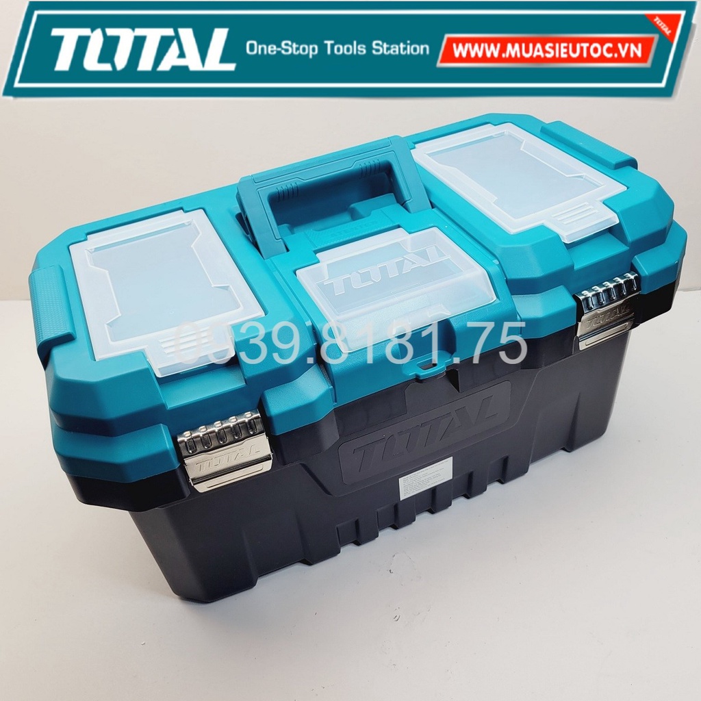 Hộp nhựa đựng công cụ 20'' Total TPBX0201 TPBX0202 Thùng khay đồ nghề ...
