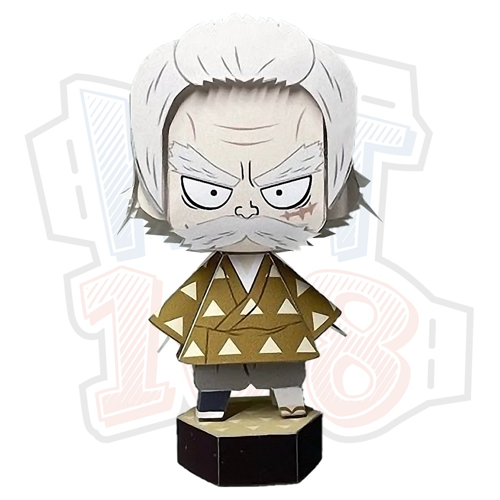 Mô hình giấy Anime Chibi Kuwajima Jigoro - Demon Slayer (Kimetsu no ...