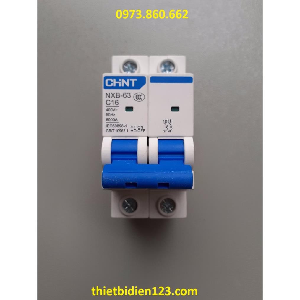 ATTOMAT CHINT MCB 2P 16-63A -NXB-63-C16A, 20A, 25A, 32A, 40A, 63A | Shopee Việt Nam