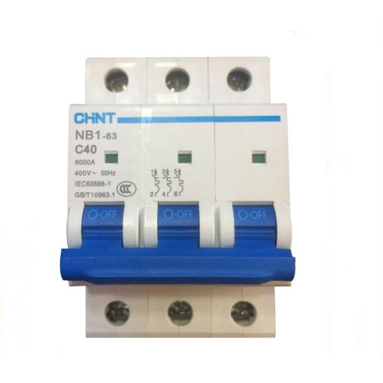 Aptomat 3p 40a CB 3 pha C40 C32 C63 MCB attomat 380V | Shopee Việt Nam