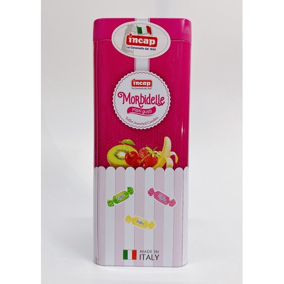 KẸO TRÁI CÂY INCAP MORBIDELLE HỘP THIẾC 175G | Shopee Việt Nam