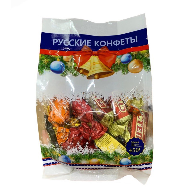 Kẹo Socola Nga Tổng Hớp Mix 8 Vị Gói 450G | Shopee Việt Nam