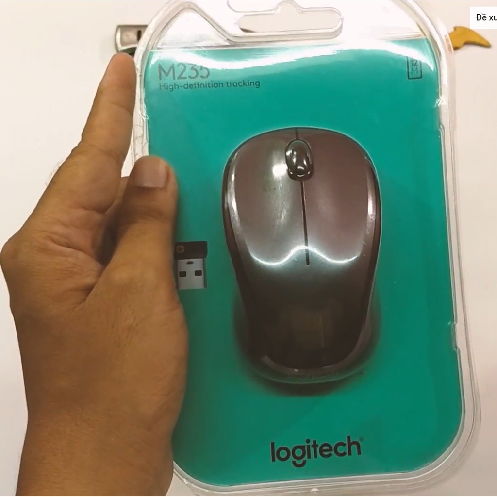 Chuột Không Dây Logitech Laser M235 | Shopee Việt Nam