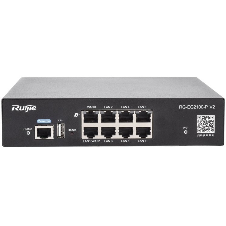 Switch RUIJIE RG-EG2100-P V2 8-port 1000BASE-T Smart Gateway | Shopee ...