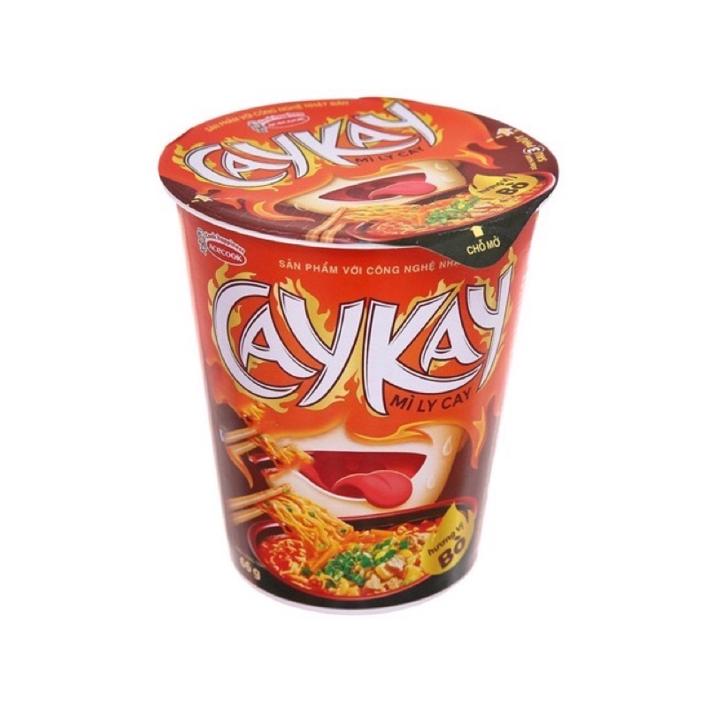 Mì ly Caykay 66g (ly lẻ) | Shopee Việt Nam