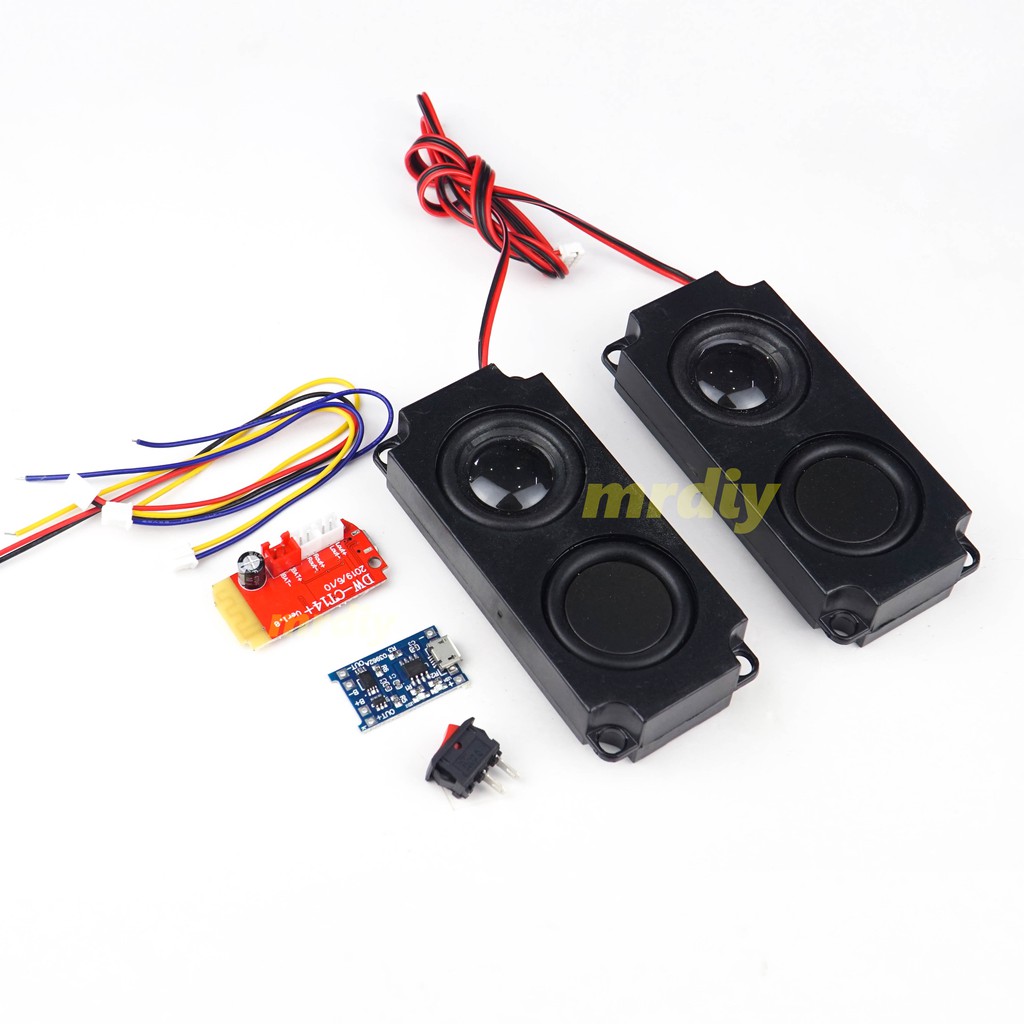 Combo chế loa Bluetooth Cụm loa 3W , mạch DW-CT14+ Ver 1.8 | Shopee Việt Nam