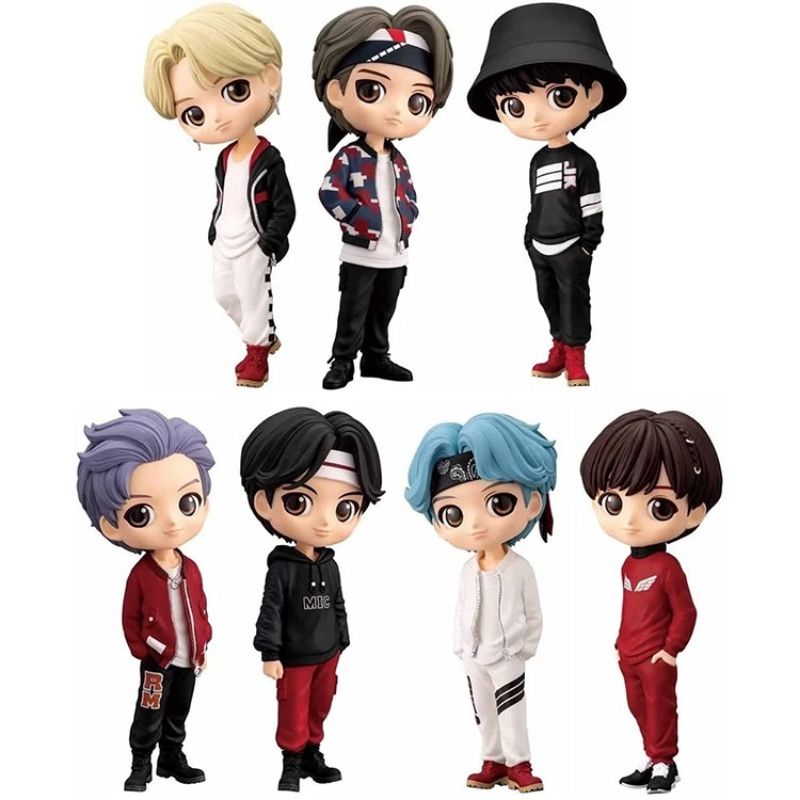 Set 7 mô hình búp bê các thành viên nhóm nhạc BTS size lớn (có quà tặng ...