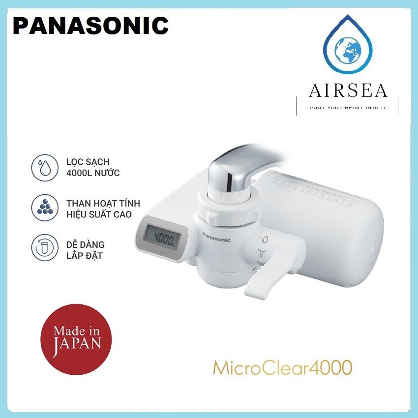 Máy Lọc Nước Tại Vòi Panasonic MicroClear TK-CJ600-ZVN - 4000L Nước Sạch – Made In Japan ...