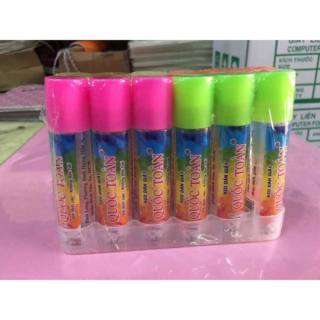 Keo nước Quốc Toàn (1 lốc 12 chai) | Shopee Việt Nam