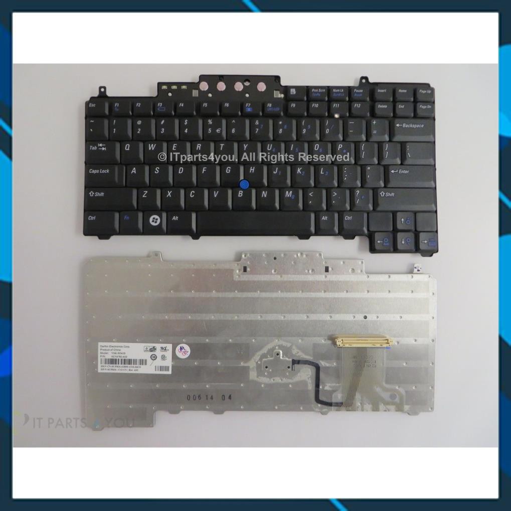 Bàn phím laptop Dell Latitude D531 D620 D630 D631 D820 D830, Precision M65 – D620 D630 ICT ...