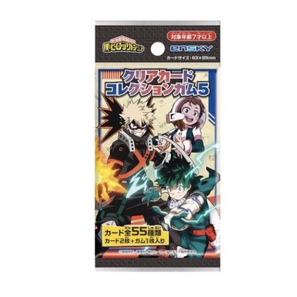 [Tanpopo] Gói Thẻ nhân phẩm mha metal , clear collection mha my hero ...