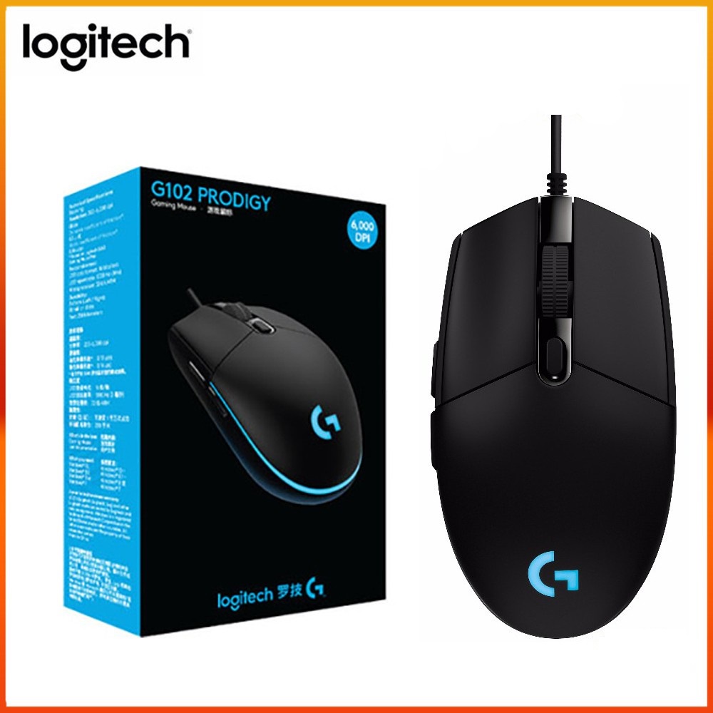 Chuột Gaming G102 Logitech cho game thủ 8000 DPI | Shopee Việt Nam