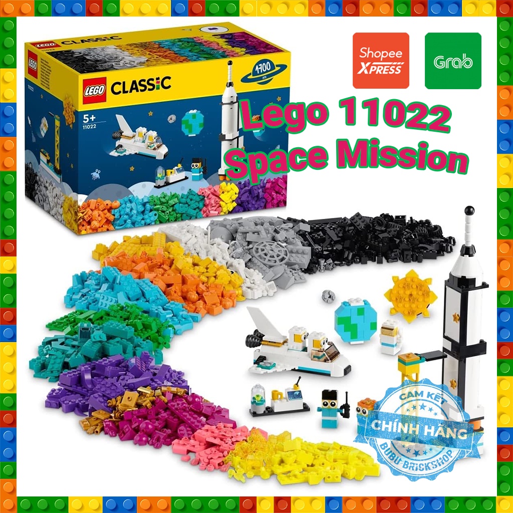 Lego Classic 11022 - Space Mission - Bộ xếp hình Lego lắp ráp chủ đề không gian | Shopee Việt Nam