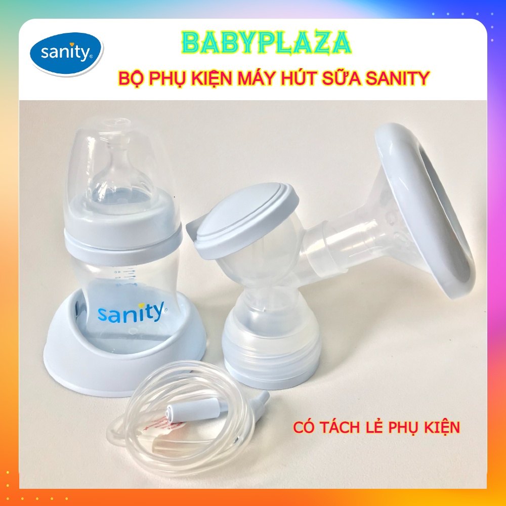 Phụ Kiện Máy Hút Sữa Điện Đôi SANITY S6306 Có Tách Lẻ Từng Món Van, Phễu, Nắp, Pít Tông,Đệm ...
