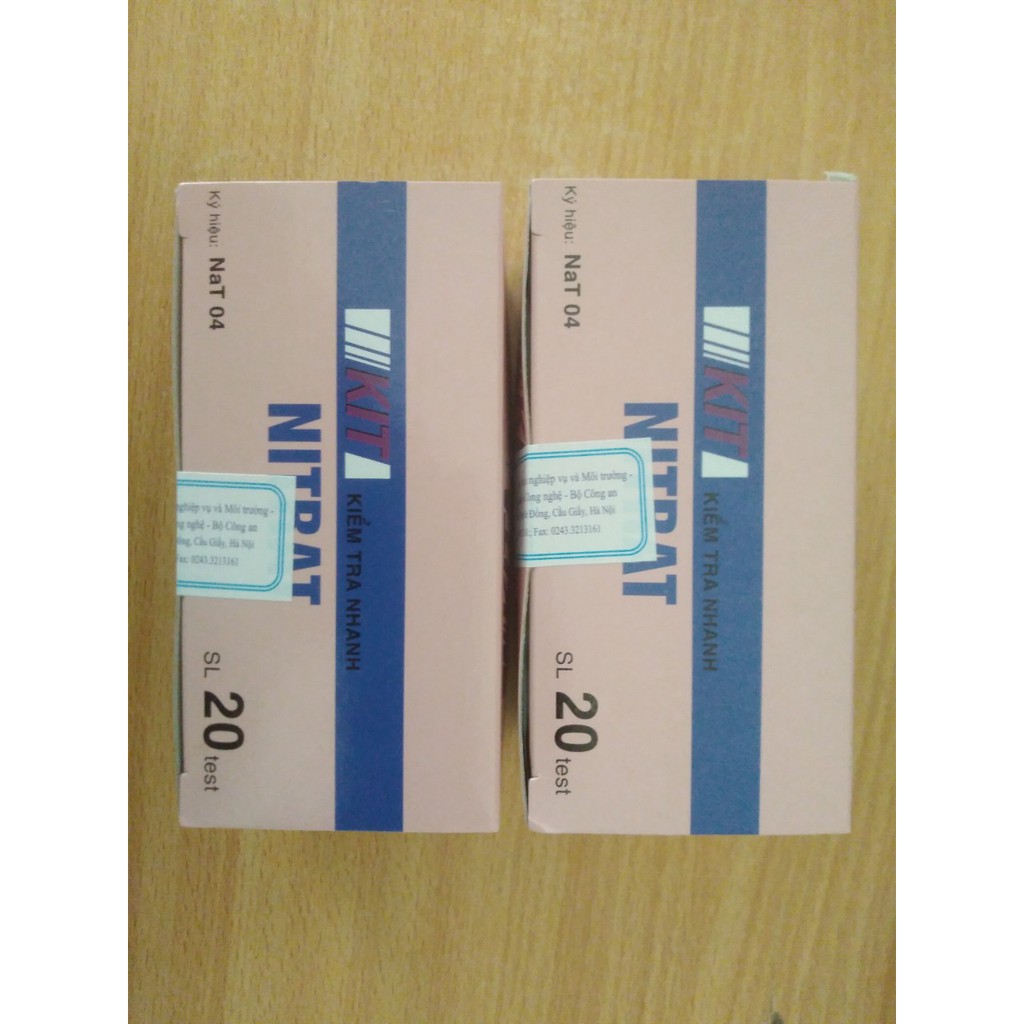 Test, Kit kiểm tra nhanh Nitrat NaT04 | Shopee Việt Nam