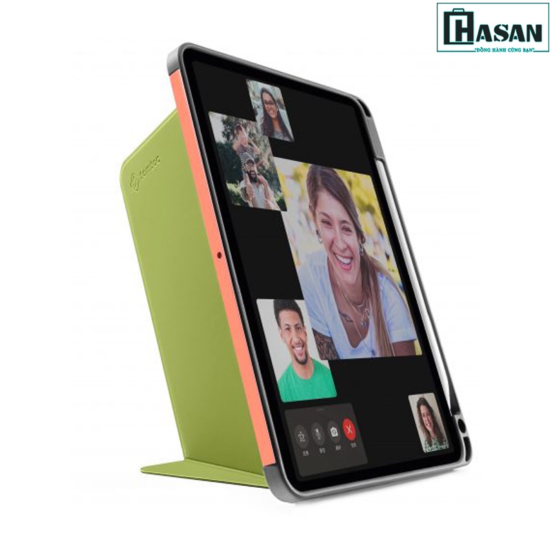 Bao da chính hãng TOMTOC (USA) dành iPad Pro 11 inch từ tính đa góc SMART-TRI-B02-003 hỗ trợ sạc ...