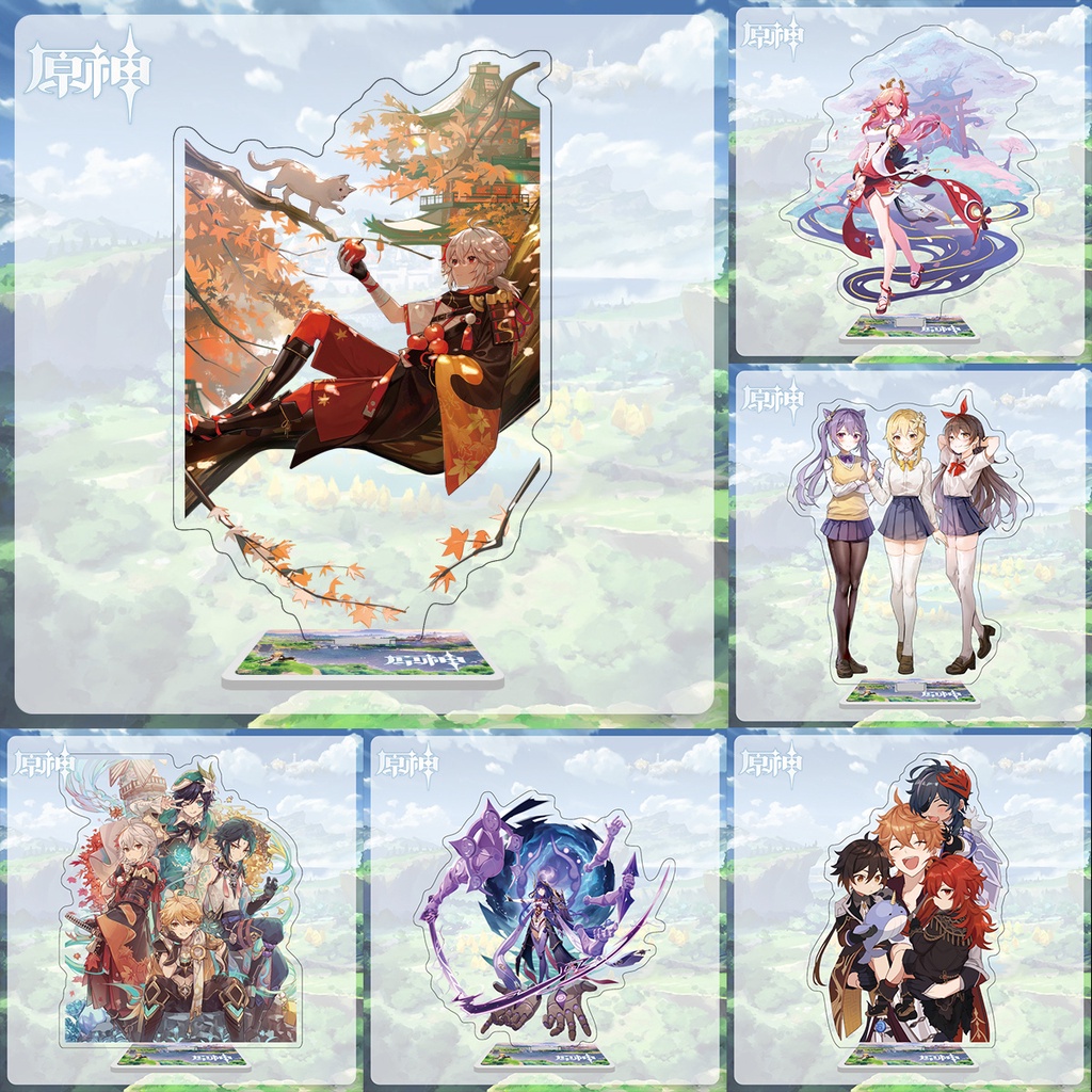 Mô Hình Standee Acrylic Mica Anime Game Genshin Impact | Shopee Việt Nam