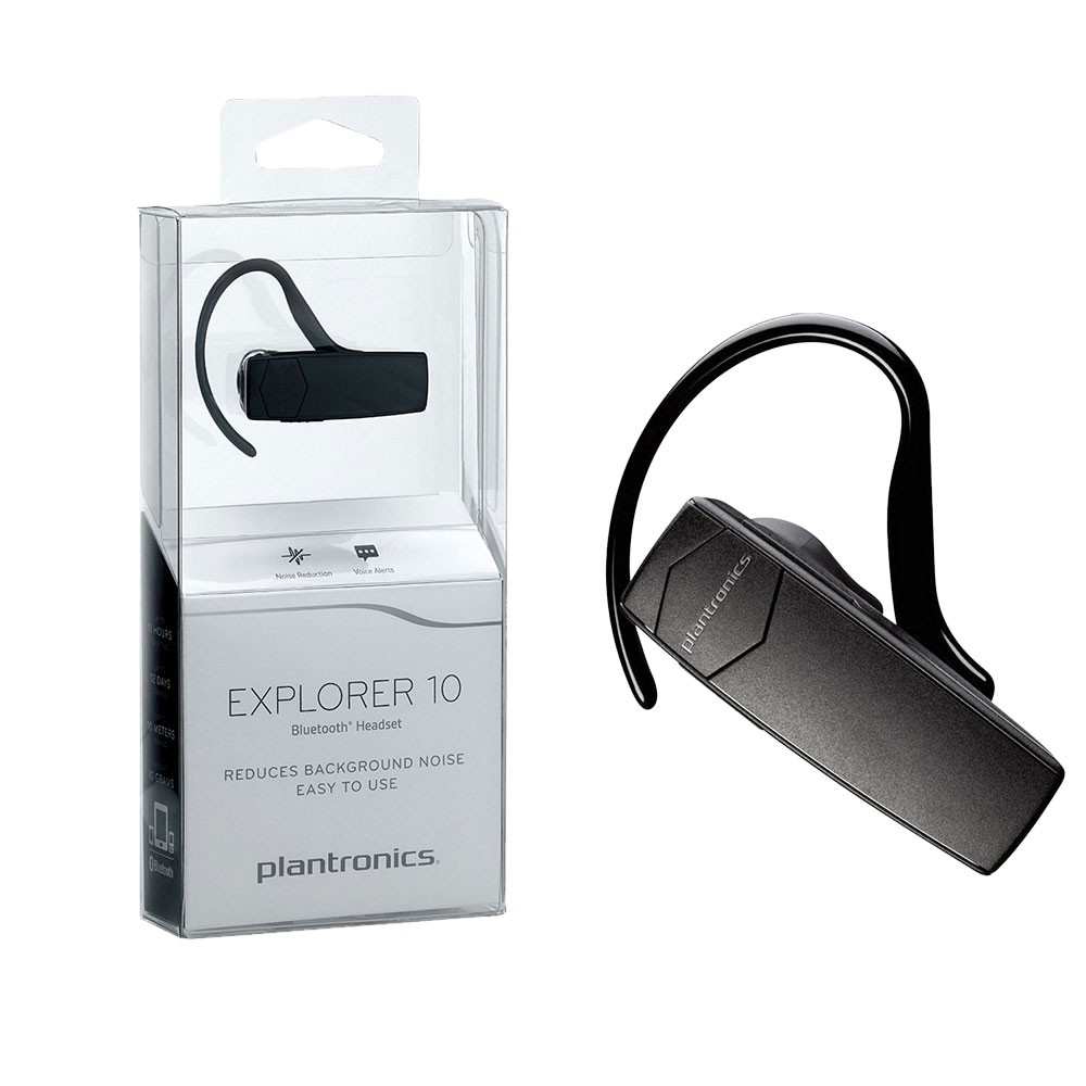 Tai nghe Bluetooth Plantronics Explorer 10 Đen | Shopee Việt Nam