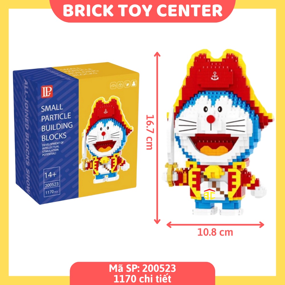 Đồ chơi lắp ráp doraemon LP mô hình nhân vật hoạt hình Doremon và những ...