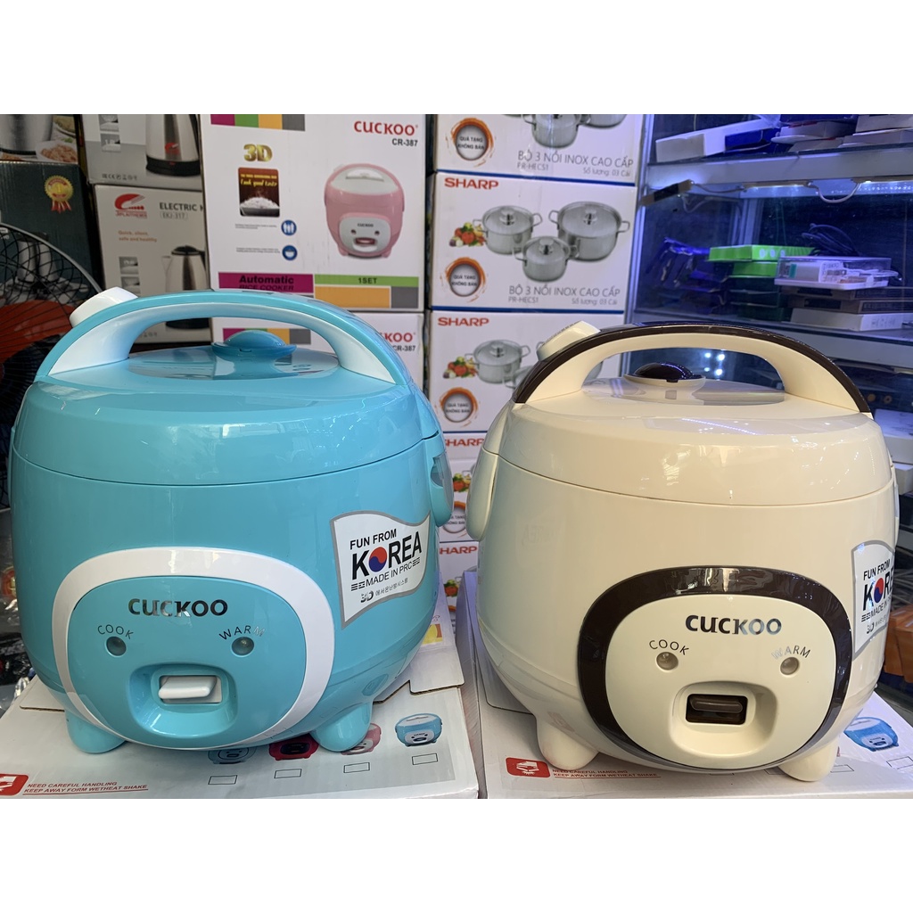 Nồi cơm điện Cuckoo mini 1L CR-387 - Bảo hành 2 năm | Shopee Việt Nam