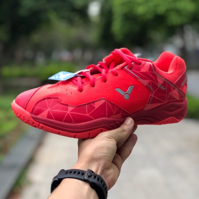 [Chính hãng] Giày cầu lông Victor A362 Đỏ chính hãng, ôm chân, bám sân bảo hành 2 tháng, đổi mới ...