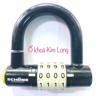 Ổ khoá số chữ U SCHONE SC-801 chính hãng không khoá được xe máy ...