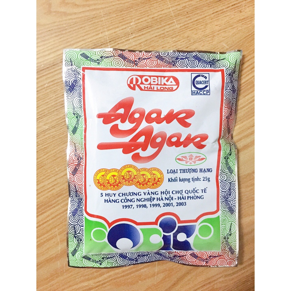 Rau câu giòn Agar robika - combo 10 gói 25gam | Shopee Việt Nam