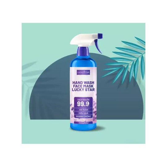 Xịt Kháng Khuẩn y tế Hand Wash Lucky Star - 550ml | Shopee Việt Nam