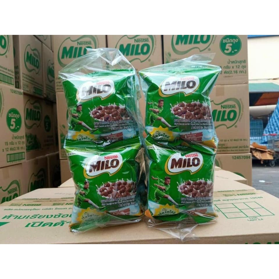 Bim Bim Milo Ngũ Cốc Nestle Thái Lan bịch 14 gói | Shopee Việt Nam