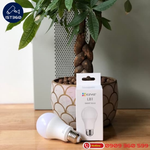 Bóng đèn Led thông minh wifi Ezviz LB1 điều khiển qua app, Cài Đặt Dễ ...