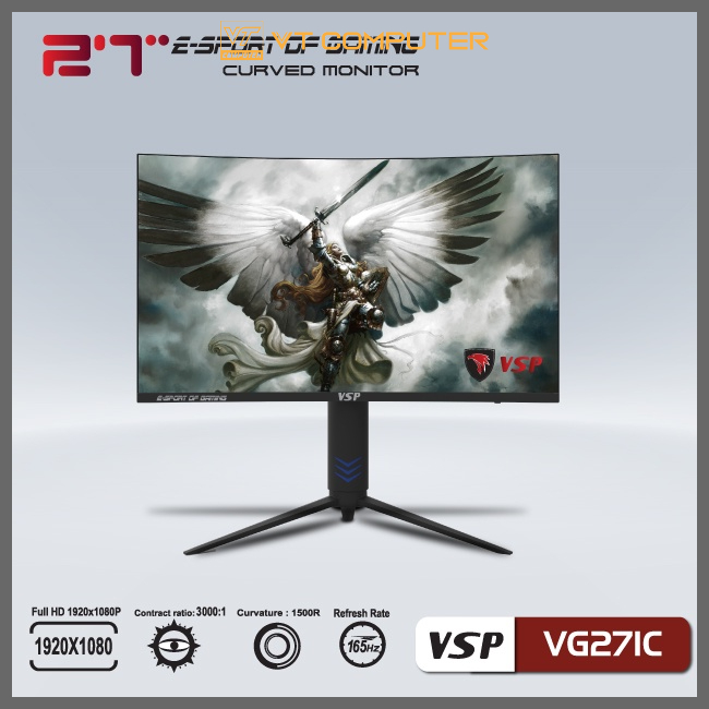 Màn Hình Cong 27 inch / VSP / FHD-2K / 75-240Hz / IP2702S / IP2703S / CM2705H / VG277C Bảo Hành ...