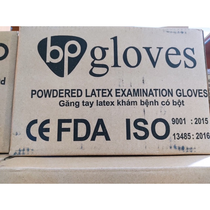 Găng tay cao cấp, BP Gloves, găng tay y tế khám bệnh latex có bột, màu ...