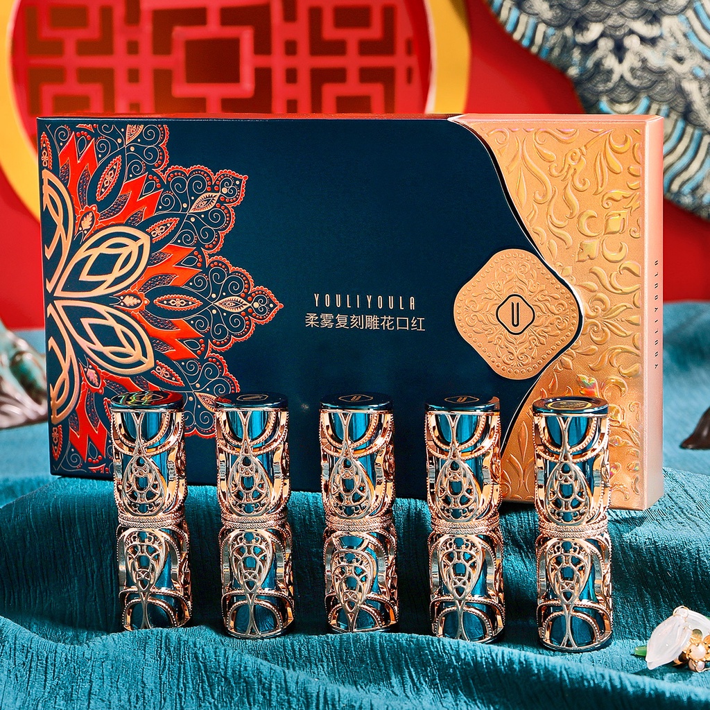 Bộ Son Lì Florasis Mềm Mịn Dưỡng Ẩm Chống Dính Cốc Chống Thấm Nước Dễ ...