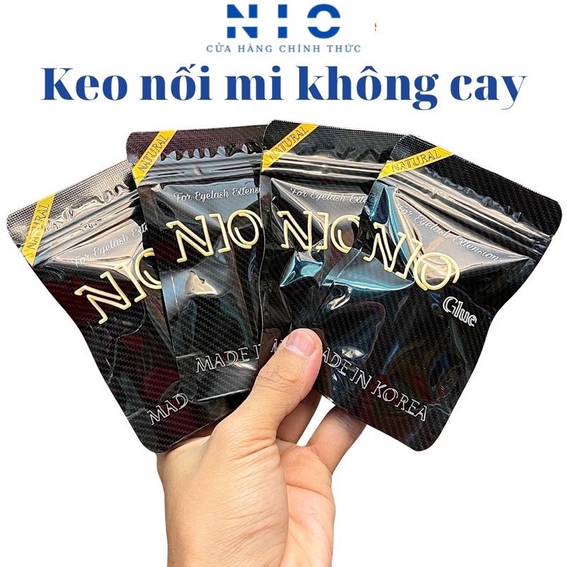 Keo nối mi không cay NIO Monchery | Shopee Việt Nam