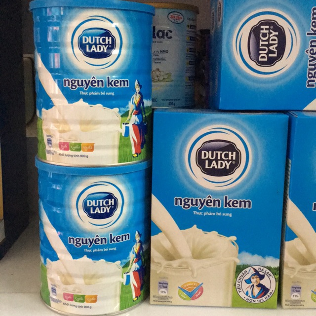 Date04/2027Mẫu mới- Sữa nguyên kem DutchLady loại 400g,850g. | Shopee ...