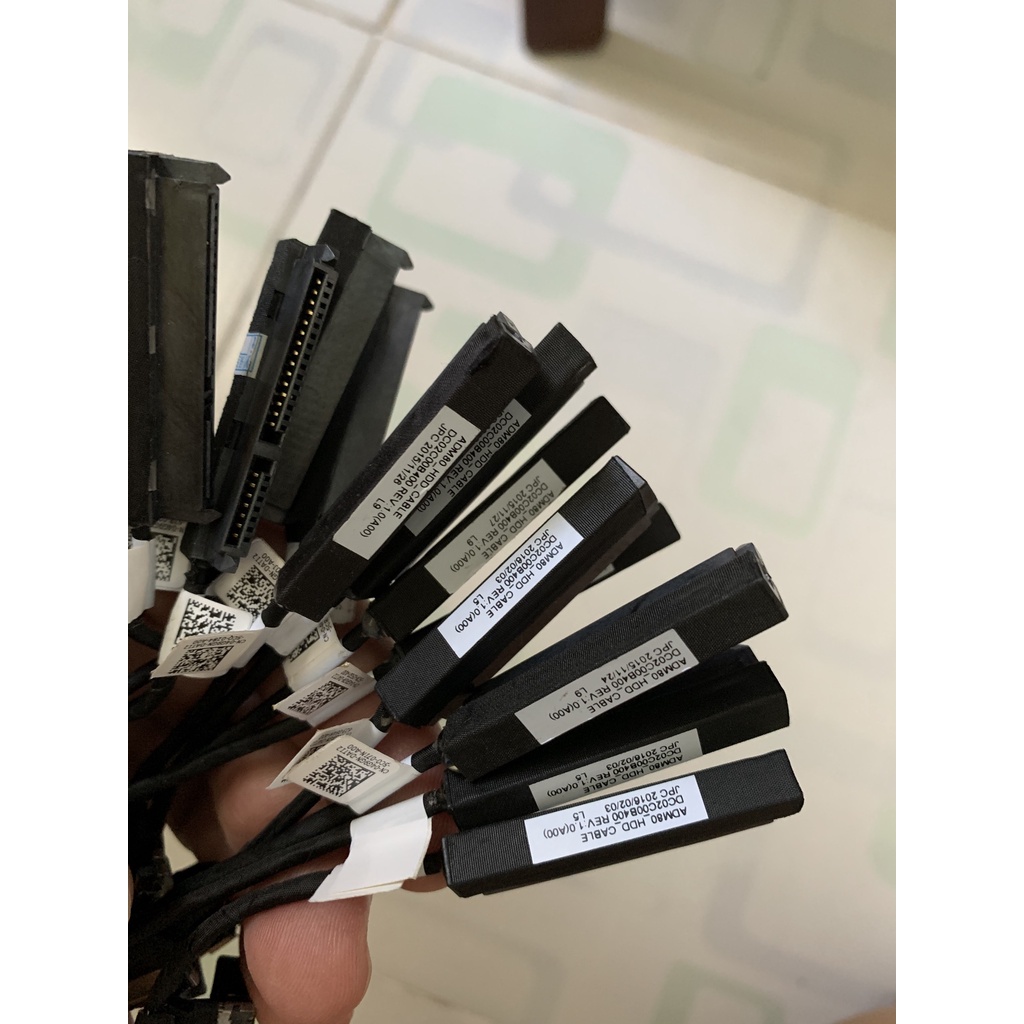 Cáp ổ cứng HDD (SSD) Dell E7450, E5270, E5470 E5480 E5490 E5570 E5580 ...