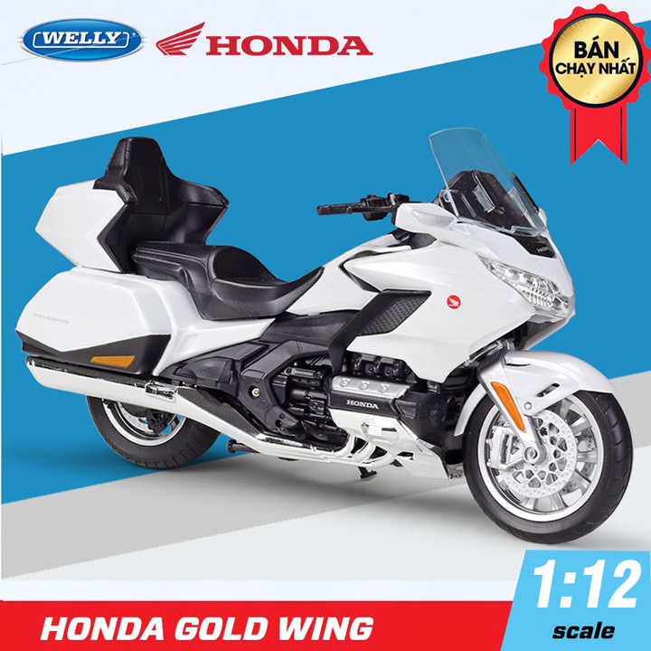 Xe moto mô hình Honda Goldwing 2020 tỉ lệ 1:12 WELLY siêu chất | Shopee ...