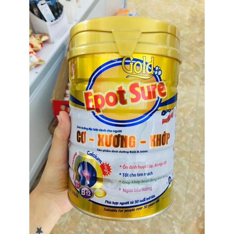 SỮA CHO NGƯỜI BỆNH CƠ - XƯƠNG - KHỚP EPOT SURE BONE & JOINT 900GR, Dành ...