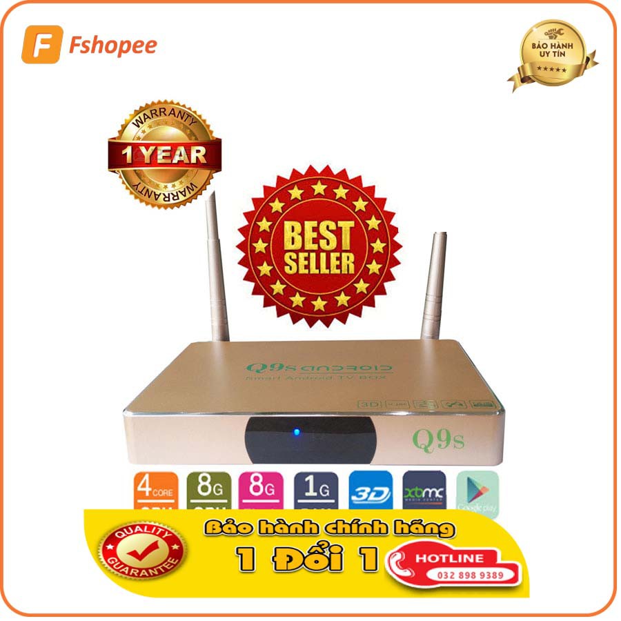 TvBox Q9s Smart tvbox biến tv thường thành smart tv thế hệ mới 4k 2018 | Shopee Việt Nam