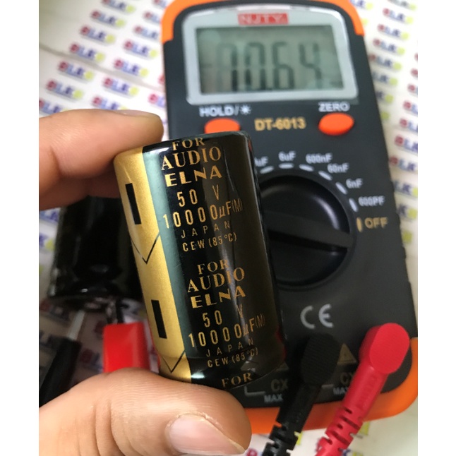 Tụ âm thanh 50V 10000uF 30x50 chính hãng ELNA FOR AUDIO JAPAN ( điện ...
