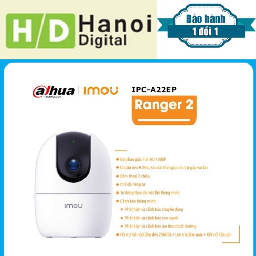 Camera IP IMOU hồng ngoại không dây A32- EP 3.0Mp xoay 360 độ hỗ trợ ...