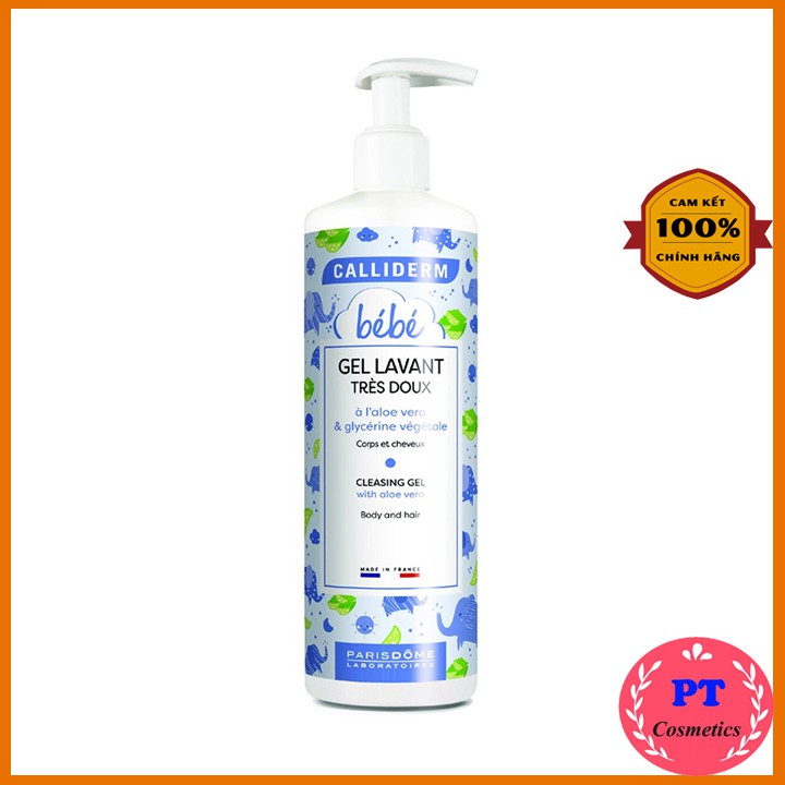 Gel Tắm Gội 2 In 1 Cho Bé Calliderm Bebe Gel Lavant Tres Doux 500ml ...