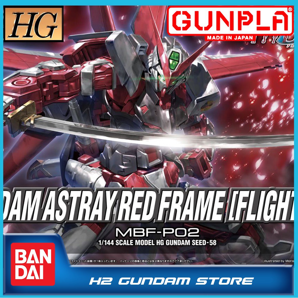 Mô hình Bandai HG 1/144 Gundam Astray Red Frame (Flight Unit) (Gundam Model Kits) | Shopee Việt Nam